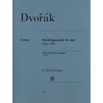 亨乐原版 德沃夏克 降A大调弦乐四重奏 op.105 Dvorak Streichquartett