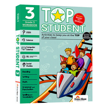 【中图原版】   Top Student Grade 3  进口图书书籍