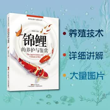 包邮：正版 锦鲤的养护与鉴赏科普读物锦鲤鱼类养殖 图书 广东科技出版社
