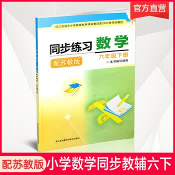 同步练习 小学数学六年级下册6下 配苏教版 含部分参考答案 江苏凤凰教育出版社