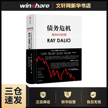 债务危机 我的应对原则 原则作者瑞达利欧新书 桥水ray dalio雷达里奥 中信出版社