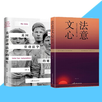 美国劳动法学的诞生+法意文心：法学写作思维六讲 阎天 2册套装