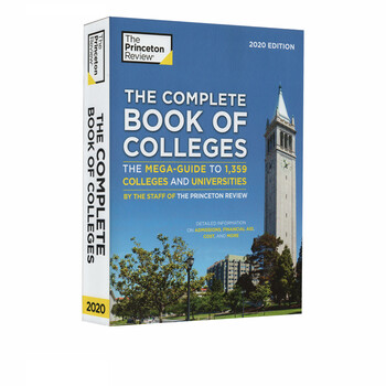 现货普林斯顿 美国1359所学院&大学招生指南 2020版 英文原版 THE COMPLETE BO