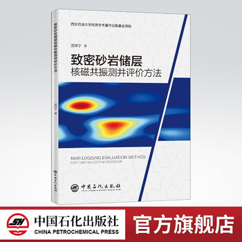 【旗舰店】致密砂岩储层核磁共振测井评价方法 致密砂岩，储层，致密砂岩储层，核磁共振测井，测井评价