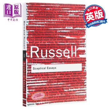 怀疑主义论文集 英文原版 Sceptical Essays Bertrand Russell 罗素