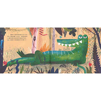预售 原版进口书 贾尼斯 鳄鱼艾伦又大又可怕的牙齿（新版） 维京