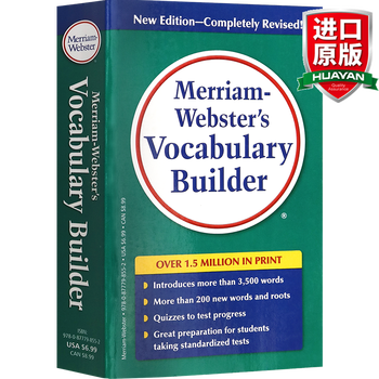 【瑕疵书】韦小绿英文原版Merriam Webster's Vocabulary韦氏字根词根字典词典