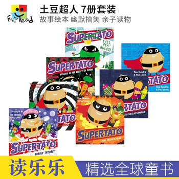 Supertato 土豆超人系列 故事绘本 亲子读物 幽默搞笑 英语启蒙英文原版进口 Supertato 7本套装