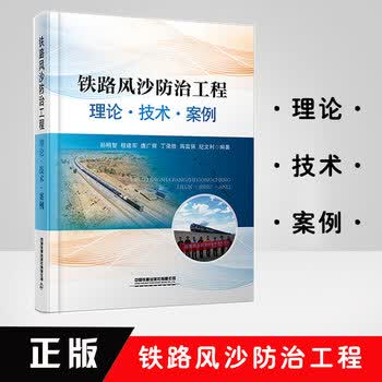 正版书籍 铁路风沙防治工程：理论 技术 案例 孙明智程建军唐广辉丁录胜蒋富强纪文利风沙防治工程的基本原理中国铁道出版社