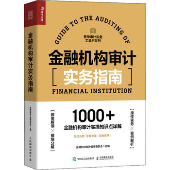 金融机构审计实务指南 图书