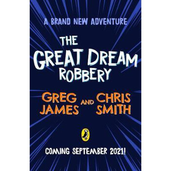 英文原版 The Great Dream Robbery 大梦劫 梦境冒险之旅青少年文学小说