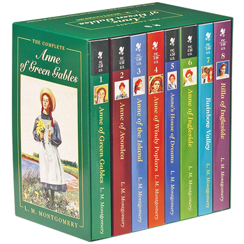 绿山墙的安妮8册 Anne of Green Gables Complete 英文原版小说