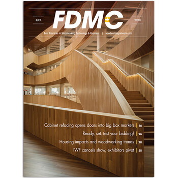 【单期可选】FDMC 木材加工技术生产管理杂志 2020年1/4/5/6/7/8/9月刊 2020年7月刊