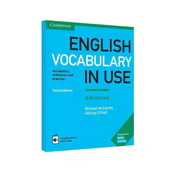 剑桥英语English Vocabulary in Use原版进口词汇学习工具书初中高级4本英文英式 剑桥 高级词汇书