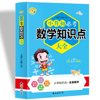 小升初必考数学知识点大全小学数学知识一网打尽 期末复习同步辅导资料 数学知识专项训练 李瑞霞,牛保洲