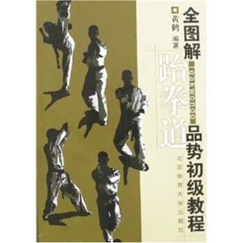 全图解跆拳道品势初级教程【保证正版】