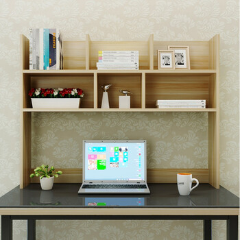 仙僖俫放在书桌上的书架简易桌上书架置物架学生宿舍桌面书架现代简约 60*60*20颜色备注【图片 价格 品牌 报价】-京东