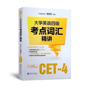 大学英语四级考点词汇精讲 图书