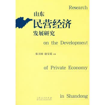 山东民营经济发展研究【正版图书】