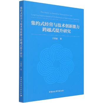 集约式经营与技术创新能力跨越式提升研究
