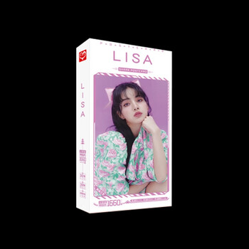迪丽热巴LISA李知恩IU赵露思赵丽颖杨颖泰勒虞书欣明信片贺卡周边 LISA明信片(盒装随机封面)