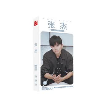 张杰五月天周杰伦明信片写真周边应援礼盒礼品卡片海报礼盒礼包 张杰明信片(封面随机)