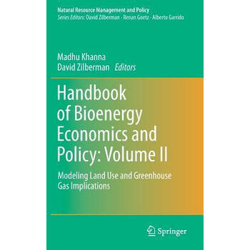 高被引Handbook of Bioenergy Economics and Policy: