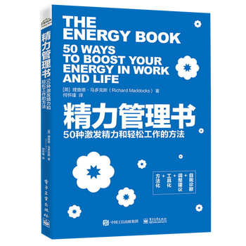 精力管理书：50种激发精力和轻松工作的方法 何怀瑾 电子工业出版社