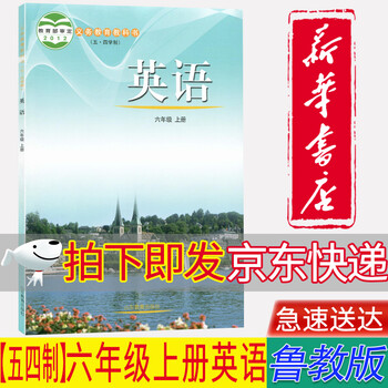 【新华书店正版】初中鲁教版6六年级上册英语书课本(五·四学制)鲁教版六年级英语上册义务教育教科书英语六6年级上册教材山东教育出版社