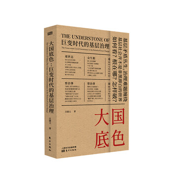 【正版书籍】大国底色 巨变时代的基层治理 吕德文 著 基层矛盾与治理