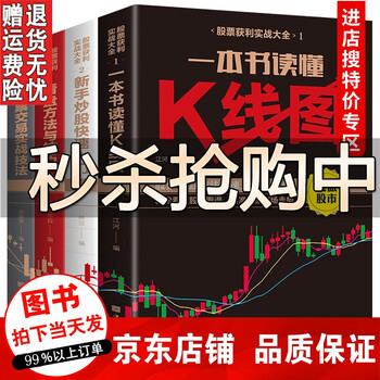 【特价专区】全4册股票获利实战大全基金投资入门与实战技巧股票基础知识教程趋势技术分析股票k线战法基金