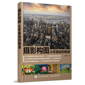 摄影构图从零基础到精通 陈丹丹 著【正版书】