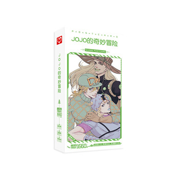 FATE鬼灭之刃海贼王JOJO游戏人生巨人龙珠终结的炽天使明信片周边 JOJO 明信片(封面随机)