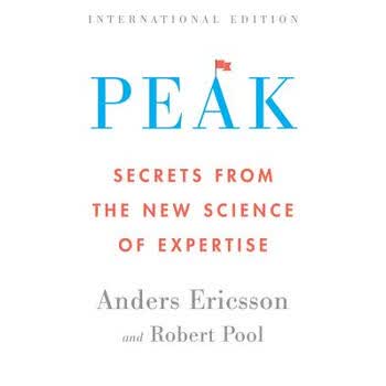 英文原版 刻意练习:如何从新手到大师 Peak: Secrets from the New Science