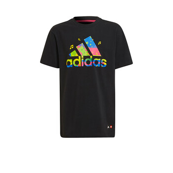 【阿迪达斯GN3994 GN3999】adidas阿迪达斯2022夏季款男女小大童简约经典百搭休闲运动短袖t恤GJ6494黑 164CM【行情 ...