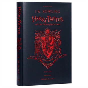 哈利波特与魔法石 格兰芬多学院20周年纪念版精装 英文原版 Harry Potter 1 JK罗琳