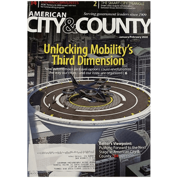 【单期可选】American City&County 2019/20年月刊 美国城市乡村杂志 2020年1/2月合刊