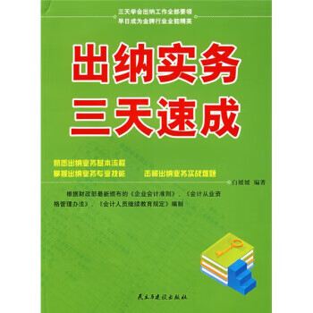 出纳实务三天速成【正版图书】