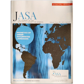 【单期可选】JASA Journal of the Acoustical Society of Am 2020年第四期