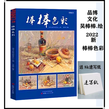棒棒色彩2022吴棒棒品博文化色彩基础色调解析单体小组合训练深入