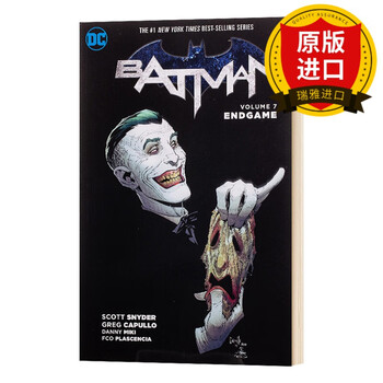 英文原版 Batman Vol. 7 Endgame The New 52 蝙蝠侠卷7 残局 英文