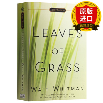 草叶集 英文原版 Leaves of Grass 英文版诗歌集 惠特曼浪漫主义诗集