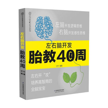 【正版书籍】左右脑开发胎教40周 汉竹 著 胎教