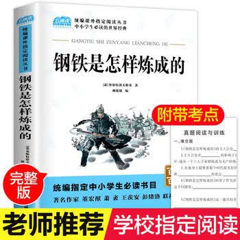 全7本初中生必读名著初中课外阅读书籍骆驼祥子海底两万里西游记 钢铁是怎样炼成的【解析+批注+考点】
