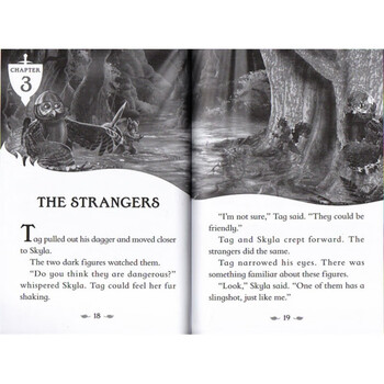 火鹰传奇8 英文原版儿童读物 The Silver Swamp A Branches Book 儿童英语桥梁章节书 Scholastic Branches 学乐大树 英文版书籍