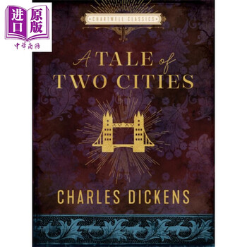 查特威尔经典 双城记 A Tale of Two Cities 英文原版 Charles Dickens 狄更斯 世界经典文学