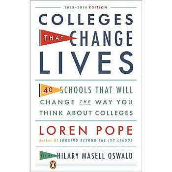 Colleges That Change Lives: 40 Schools That ...