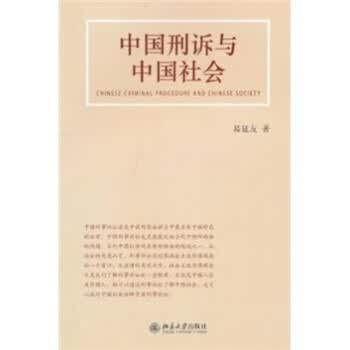 中国刑诉与中国社会 易延友 北京大学出版社
