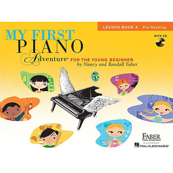 英文原版 菲伯尔我的钢琴*课：A级课本（读谱准备） My First Piano Adventure: Lesson Book A Pre-Reading