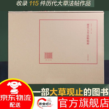 【官方旗舰】 历代大草法帖精粹 河南美术出版 历代大草书法作品汉代唐代清代涵盖中国历代大草书法爱好者临摹 收藏鉴赏